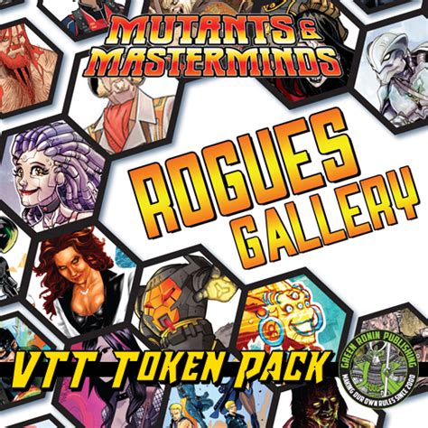 Rogues Gallery Vtt Token Pack Green Ronin Online Store