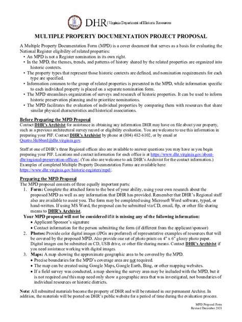 Fillable Online Minnesota Multiple Property Documentation Forms Fax