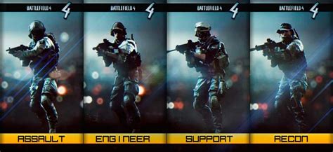 Battlefield 4 מבט על הקלאסים של כל הצבאות