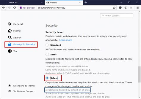 Darkdirect Disable Javascript