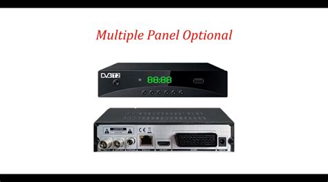 Uuvision decodificador De Señal Dvb T2 Modulador Beko Receptor De Tv