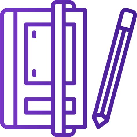 Notebook Generic Gradient Icon