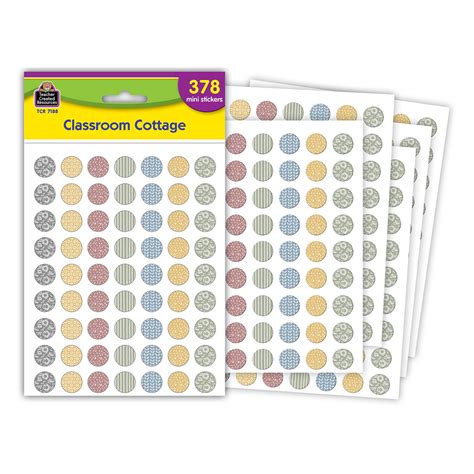 Classroom Cottage Mini Stickers Tcr7188 Teacher Created Resources