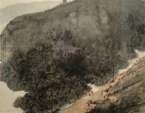 待细把江山图画——傅抱石写生山水画欣赏 搜狐大视野 搜狐新闻