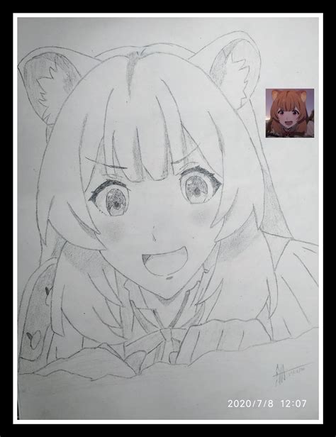 Tried My Best To Draw Best Girl Raphtalia Rraphtalia