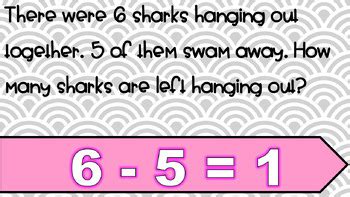 Addition And Subtraction Word Problems Within 10 PowerPoint TPT