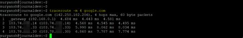 The Traceroute Command In Linux Linuxfordevices