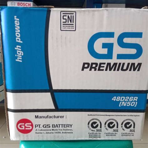 Jual Harga Aki Genset Gs Astra Terbaru Dengan Harga Termurah Di Blibli