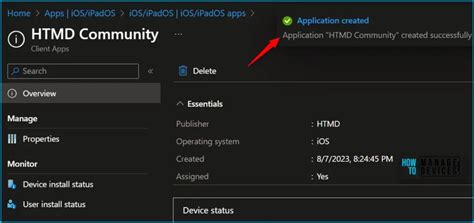 new intune settings for ios ipados web clip app deployment htmd blog