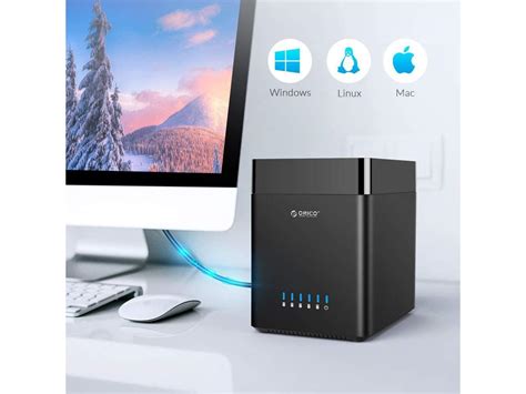 ORICO 5 Bay Hard Drive Docking Station USB 3 0 Tool Free Magnetic