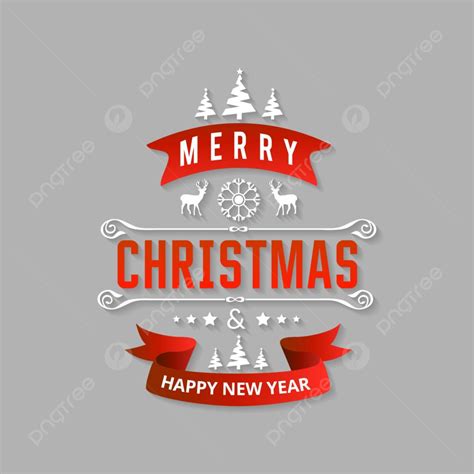 Merry Christmas Typography Vector Hd Png Images Merry Christmas