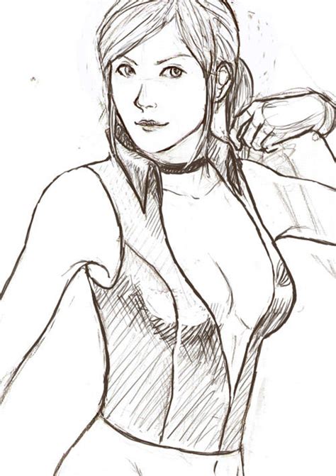 Claire Pinup Wip By Melete On Deviantart