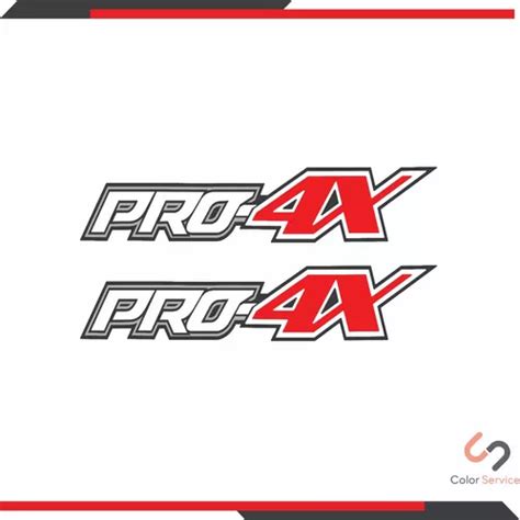 Calca Calcomania Sticker Nissan Frontier Pro 4x 21puLG Meses sin interés