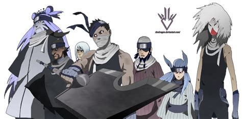 Los Siete Espadachines Ninja De La Niebla Naruto By Obedragon On
