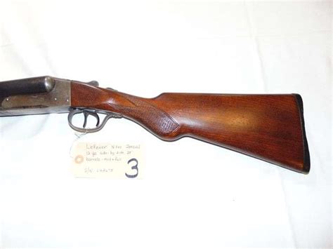 Lefever Nitro Special 12 Ga Side By Side 28 Barrels Mod Full Sn