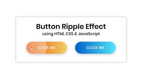 in this program button ripple effect at first on the webpage there