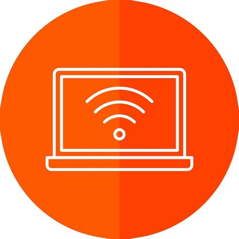 Internet Connection Line Red Circle Icon 39252111 Vector Art At Vecteezy