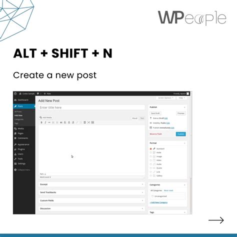 Ppt Some Lesser Known Keyboard Shortcuts In Wordpress Powerpoint Presentation Id