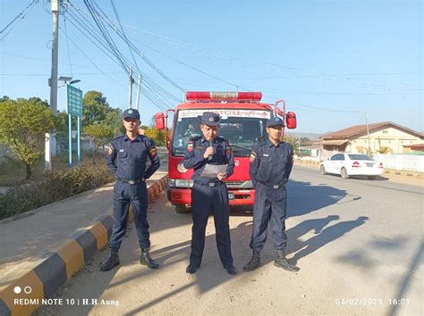 ကျောက်မဲမြို့၌ မီးဘေးအန္တရာယ် ကြိုတင်ကာကွယ်ရေး အသိပညာပေးနှိုးဆော