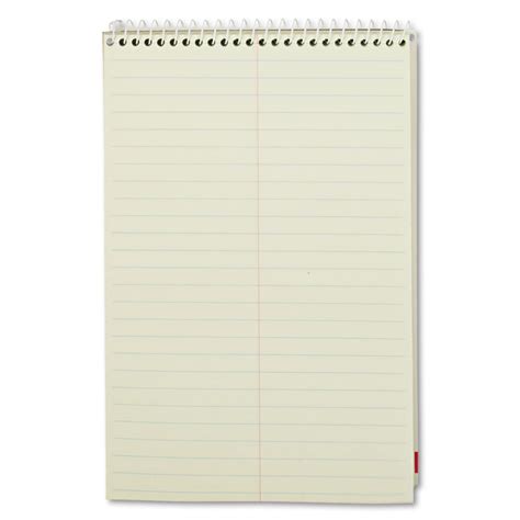 Steno Pads Gregg Rule Red Cover 80 Green Tint 6 X 9 Sheets Fleming
