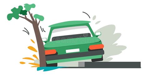 Car Hit Tree Stock Illustrations 186 Car Hit Tree Stock Illustrations