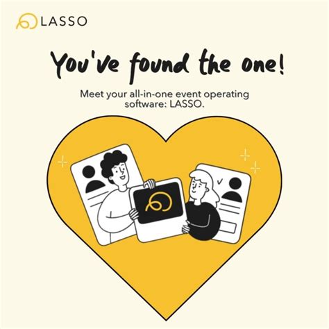 💖 Youve Found The One Lasso Is Your All In One Event Solution Lasso
