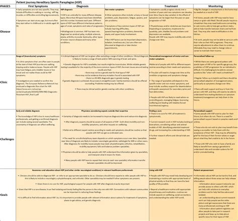 HSP Patient Journey Developed By Adam Lawrence And Lori Renna Linton