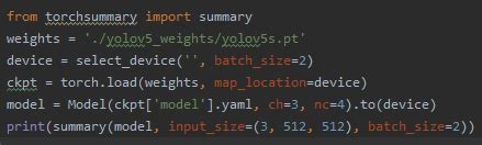 使用torchsummary时报错AttributeError list object has no attribute size torchsummary list