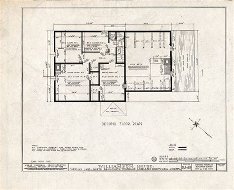 Historic Pictoric Blueprint Habs Nj12 Frapav1 Sheet 2 Of 11