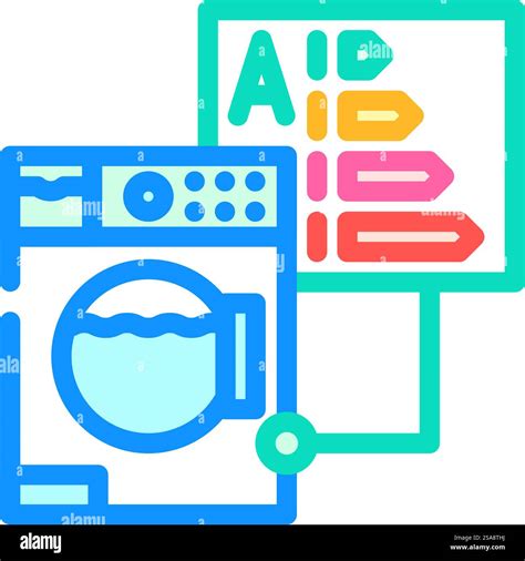 Appliances Energy Efficient Color Icon Vector Appliances Energy