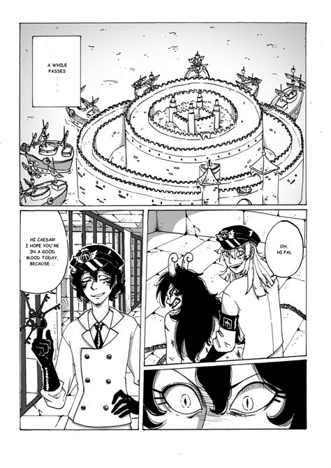 Rule 34 Caesar Clown Comic Comic Page Impel Down Male Focus Male Only