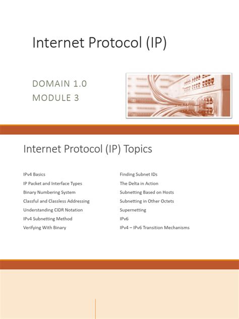 N10 008 Module 3 Workbook Pdf Ip Address I Pv6