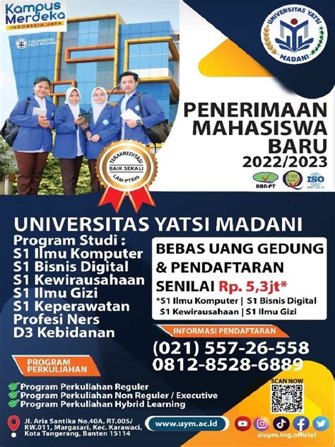 Brosur Universitas Yatsi Madani Pdf
