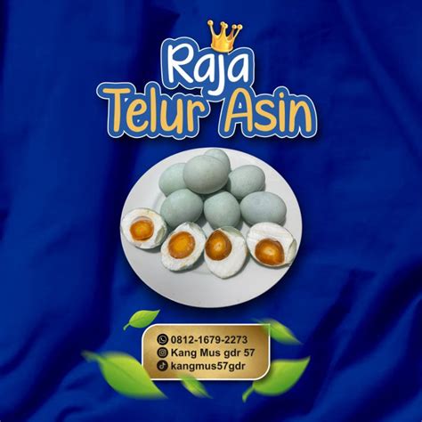 Jual Raja Telur Asin Dari Telur Bebek Fress Dan Ukuran Telur Grade A B Shopee Indonesia