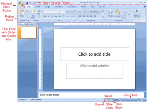 Microsoft Office Powerpoint 2007 Logo