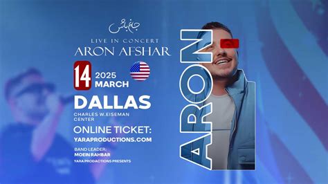 Aron Afshar Concert Usa Archives Yara Productions