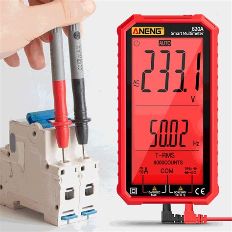 620A Aneng Miernik Cyfrowy Multimetr LCD 4 7cala