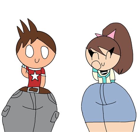 Thicc Nate And Katie By Happaxgamma On Deviantart