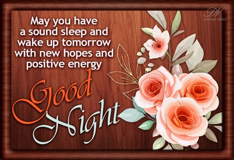 May You Have A Sound Sleep And Wake Up Tomorrow With New Hopes And