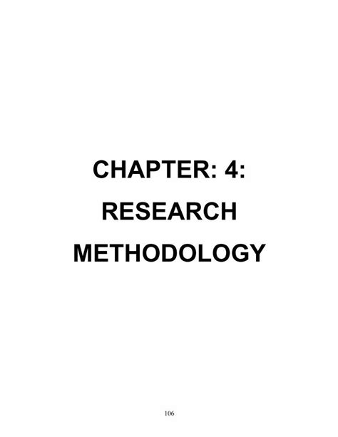 Pdf Chapter 4 Research Methodology … Bitstream 10603 27709 13 13