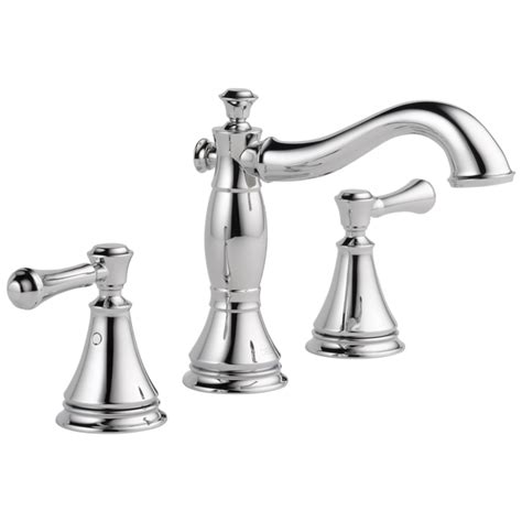 Two Handle Widespread Bathroom Faucet Recertified In Chrome 3597lf