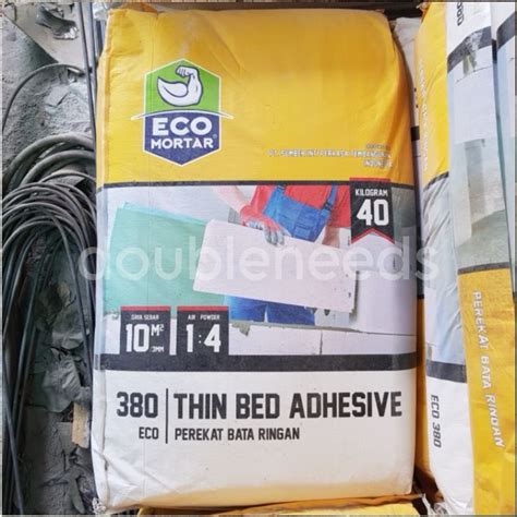 Jual 1kg Eco 380 Semen Perekat Bata Ringan Semen Perekat Bata Ringan Eceran Shopee Indonesia