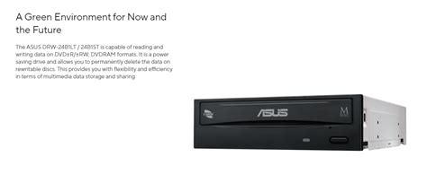 Asus Internal ODD DRW B ST BLK G AS P G เครองอาน เขยนดวด ของแท ประกนศนย ป