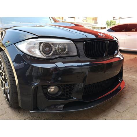 E82 1m Dtm Style Carbon Fiber Front Lip Coated