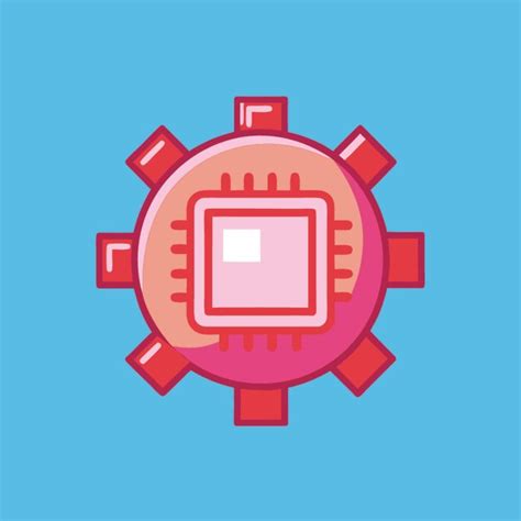 Technology Concept Flat Vector Style Illustration Featuring Firmware