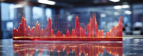 Real Time Data Analysis In The Modern Office Stock Illustration