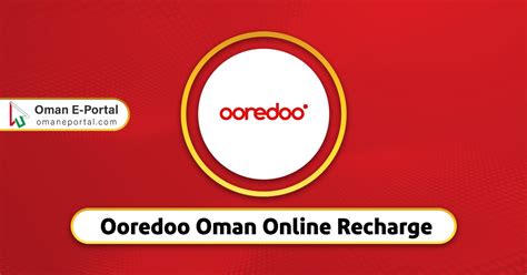 Ooredoo Oman Online Recharge