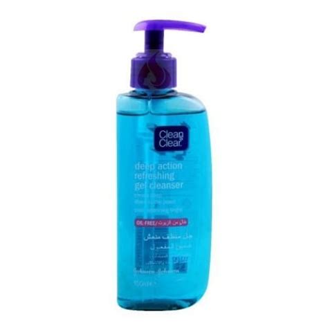 Buy Clean And Clear Deep Action Refreshing Gel Cleanser 150ml In Pak