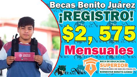 Regístrate a las Becas para el Bienestar Benito Juárez Apoyo de 2
