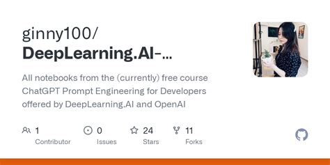 Github Ginny100deeplearningai Chatgpt Prompt Engineering For